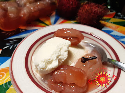 Cocina Costarricense: mamones en almíbar