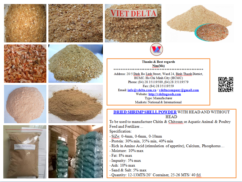 Shrimp shell meal