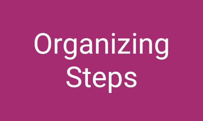 Organizing Steps - MANAJEMEN