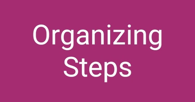 Organizing Steps - MANAJEMEN