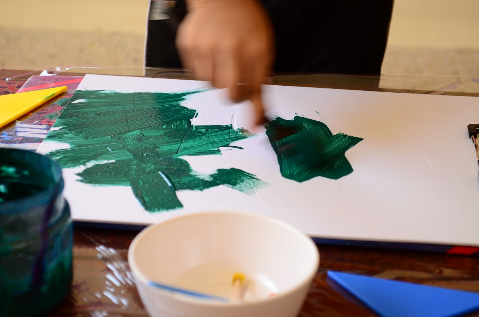 Practical Mom: Exploring Sgraffito Art with Kids (Art Studio Diaries #6)