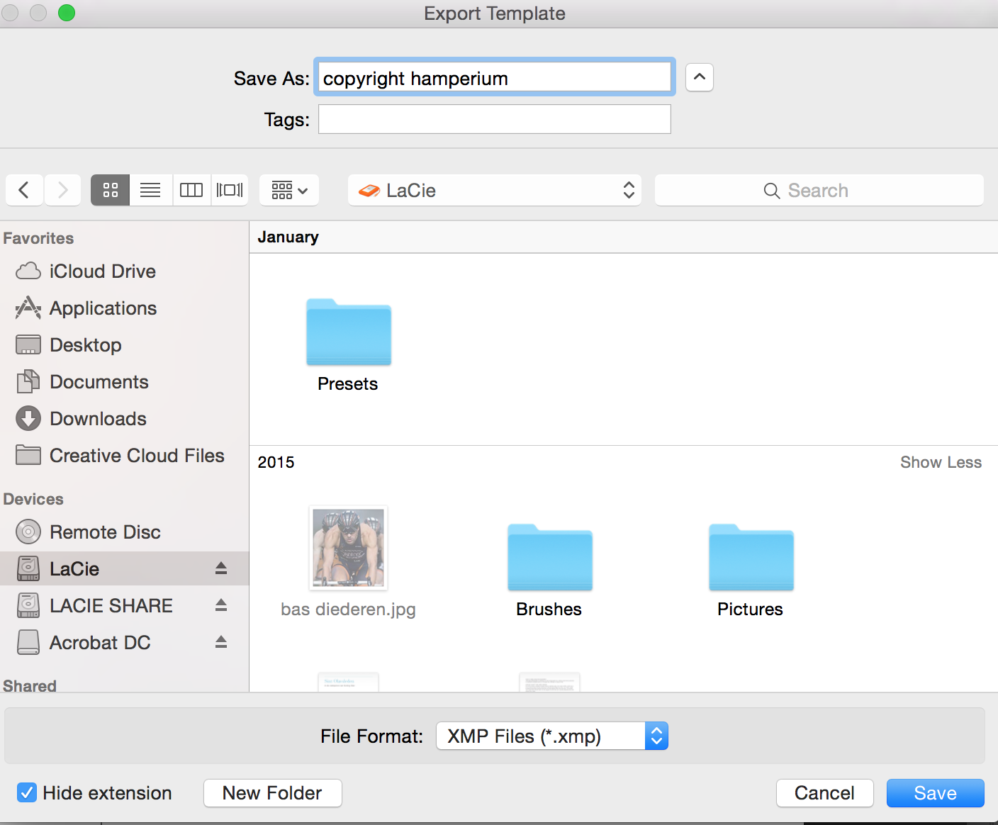 Hamperium Photography & Communication: How to add Metadata in Photoshop