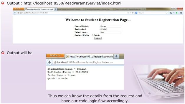 Reading Servlet Parameters Reading Servlet Parameters