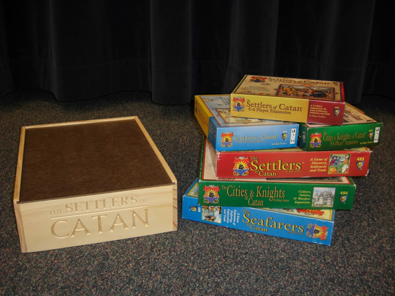 Catan Settled: The box for Settlers of Catan