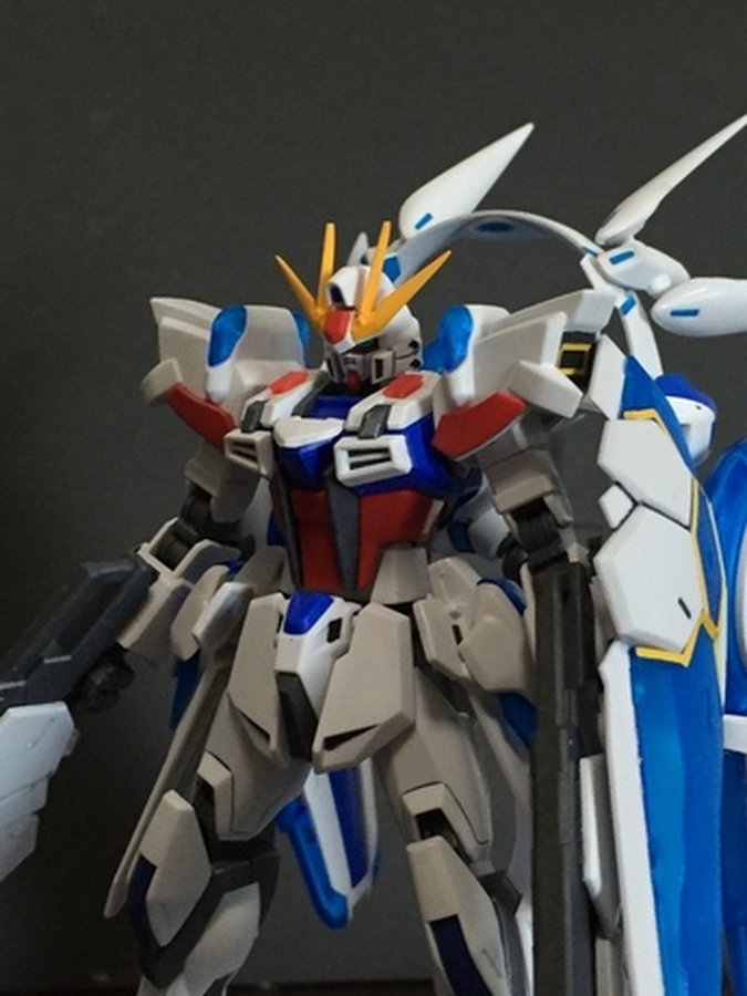Custom Build: HG 1/144 Perfect Build Strike Gundam