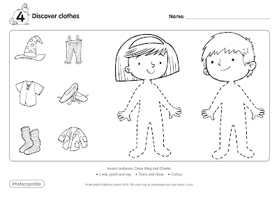 Kids 4: DRESS MEG AND CHARLIE WORKSHEET!!