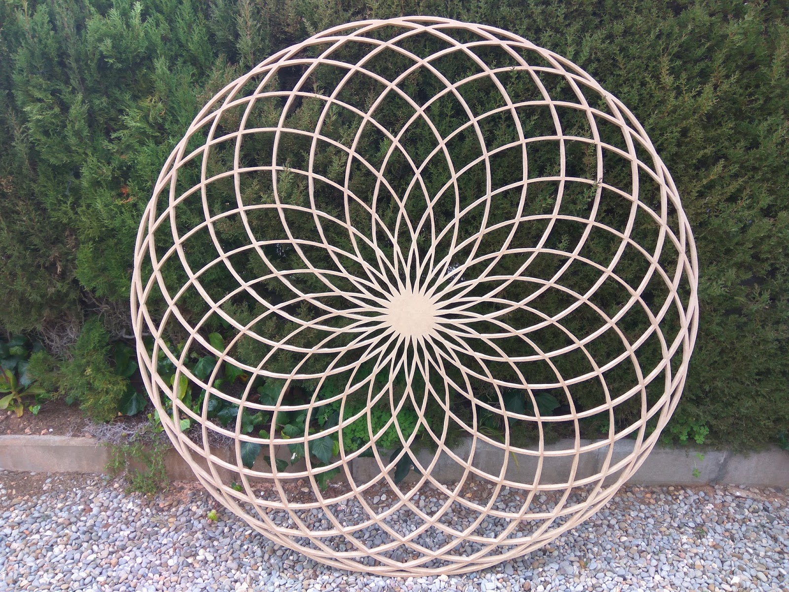 Geometria Sagrada. Mandalas en Madera y Color. : Toroides