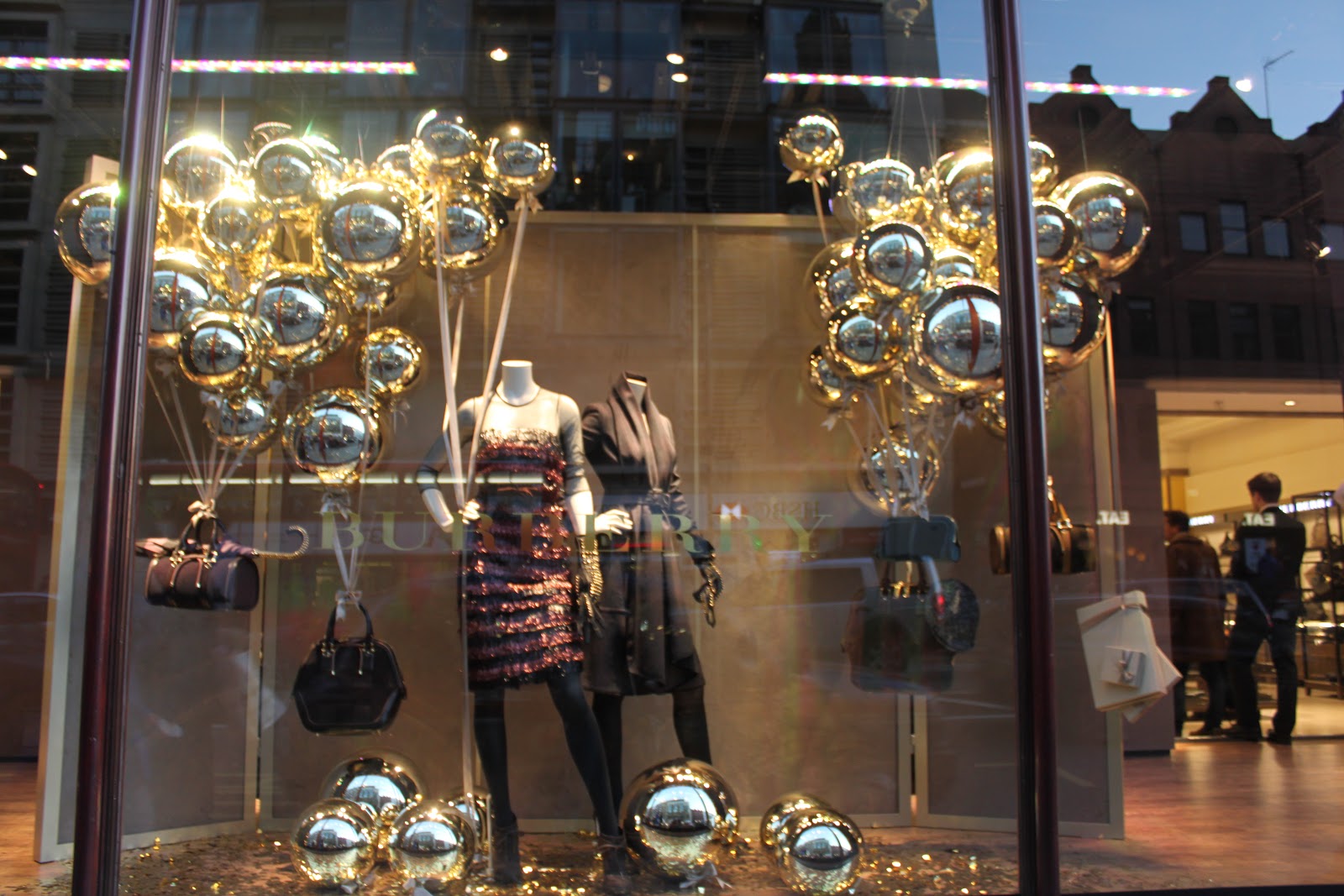 Visual Merchandising: Burberry - December 2012