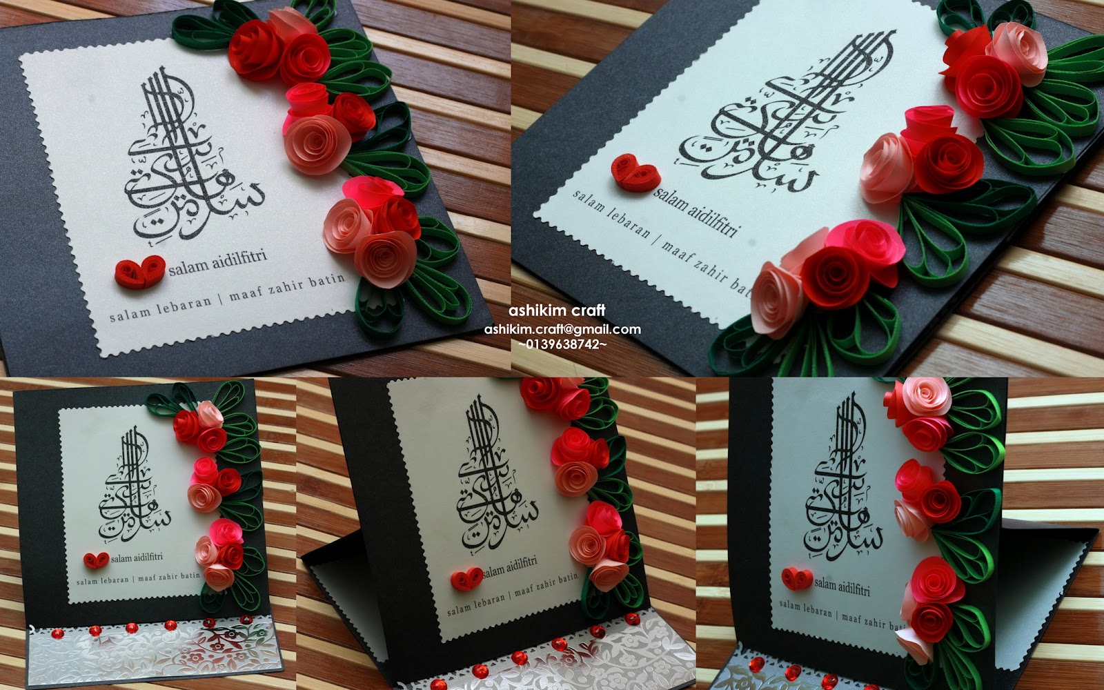 Ashikim Craft: Easel Card - Salam Aidilfitri