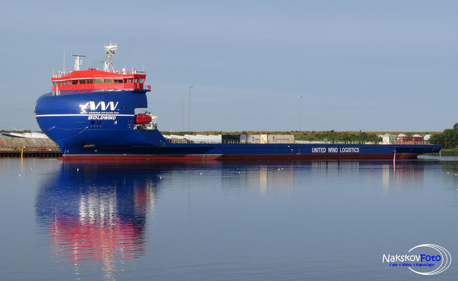 NakskovFoto: Vestas´ nyeste og største vingeskib til Nakskov