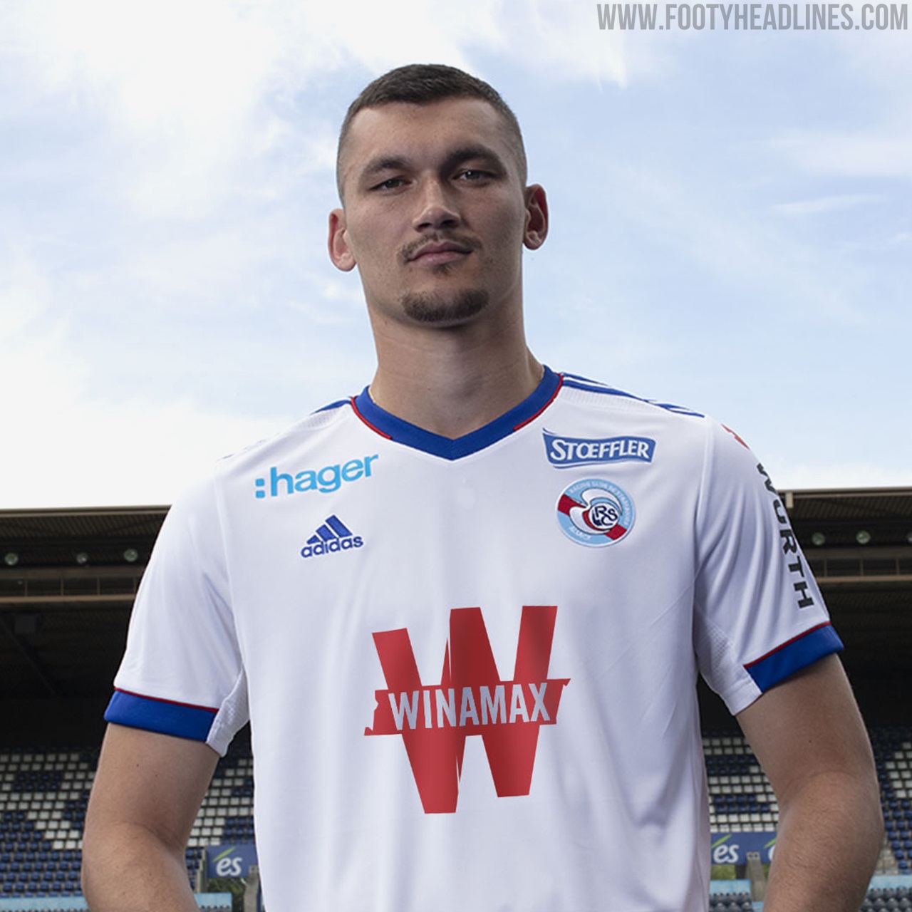 RC Strasbourg 20-21 Home & Away Kits Released - Footy Headlines