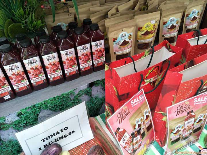 Sedap Ke Serunding Strawberry dan Jem Cik Merah?