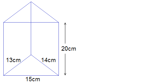 10 Math Problems: Triangular Prism