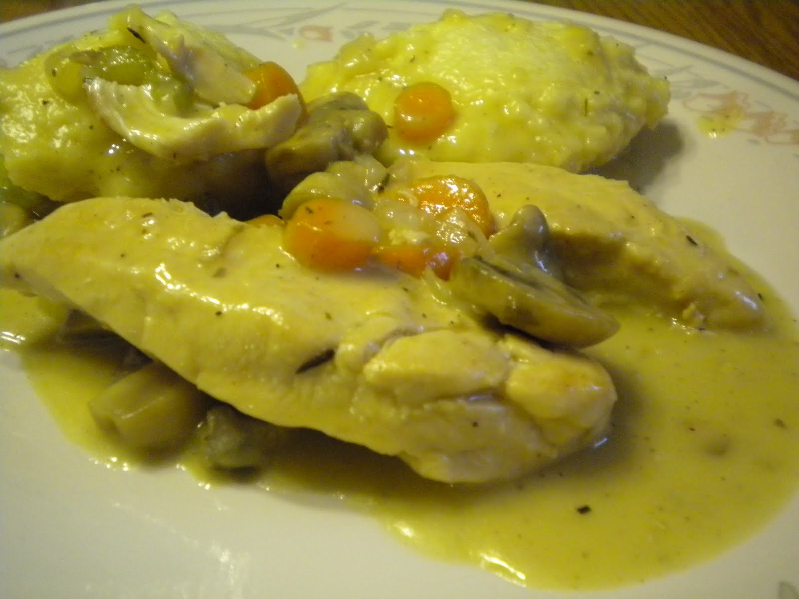 Foodie Fantasies: Chicken Fricassee & Dumplings... Serious comfort food!