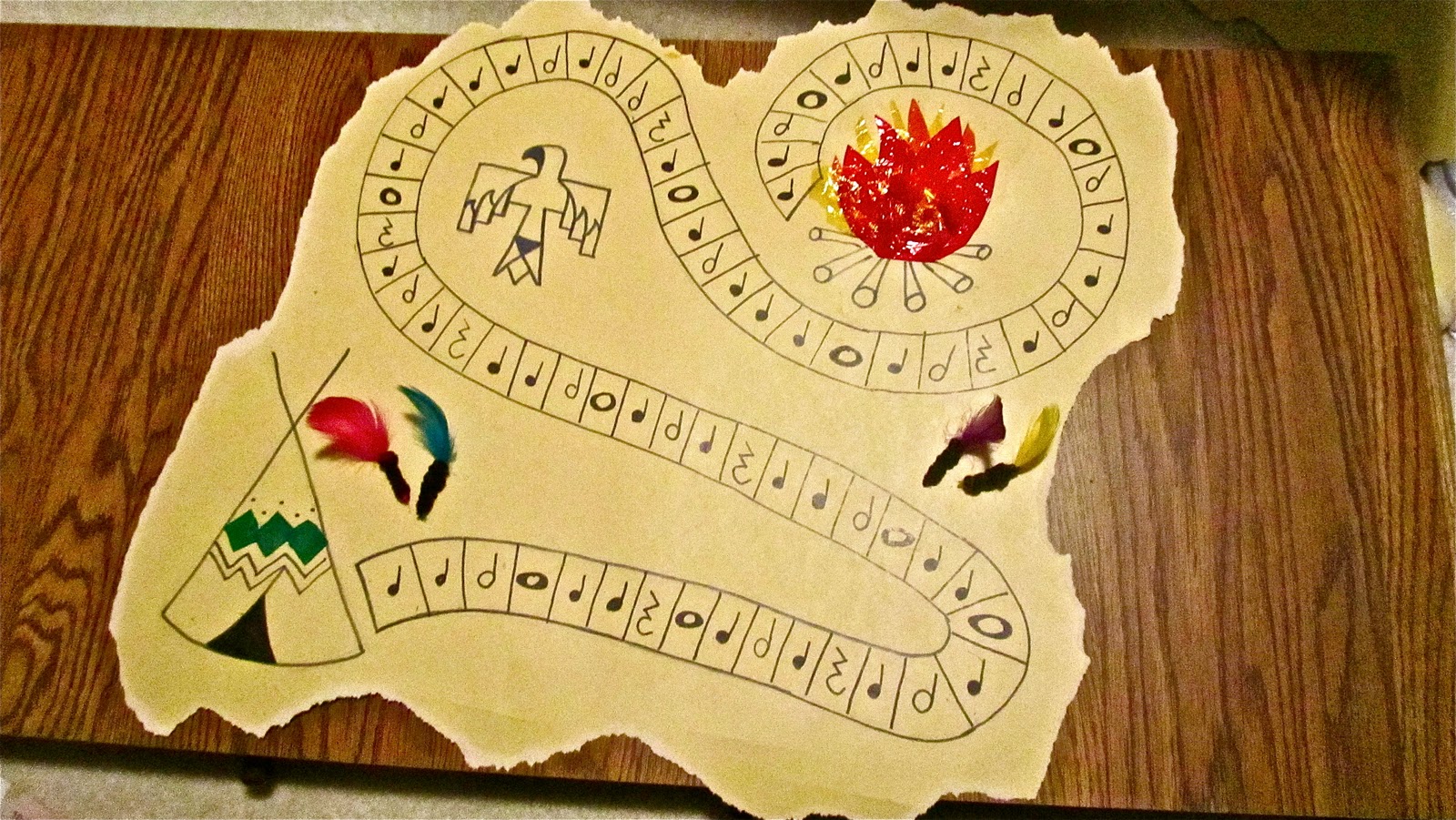 Miss Taylor Teaches: Native American Drum Game