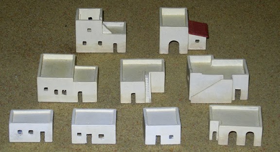 Irishserb's Miniatures Adventure: My Old 6mm (1/285) Middle East Buildings