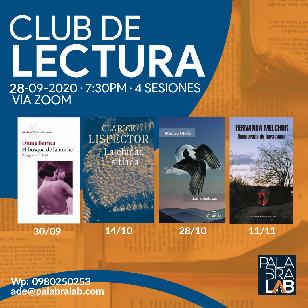 CLUB DE LECTURA: 10/10 ~ Palabralab