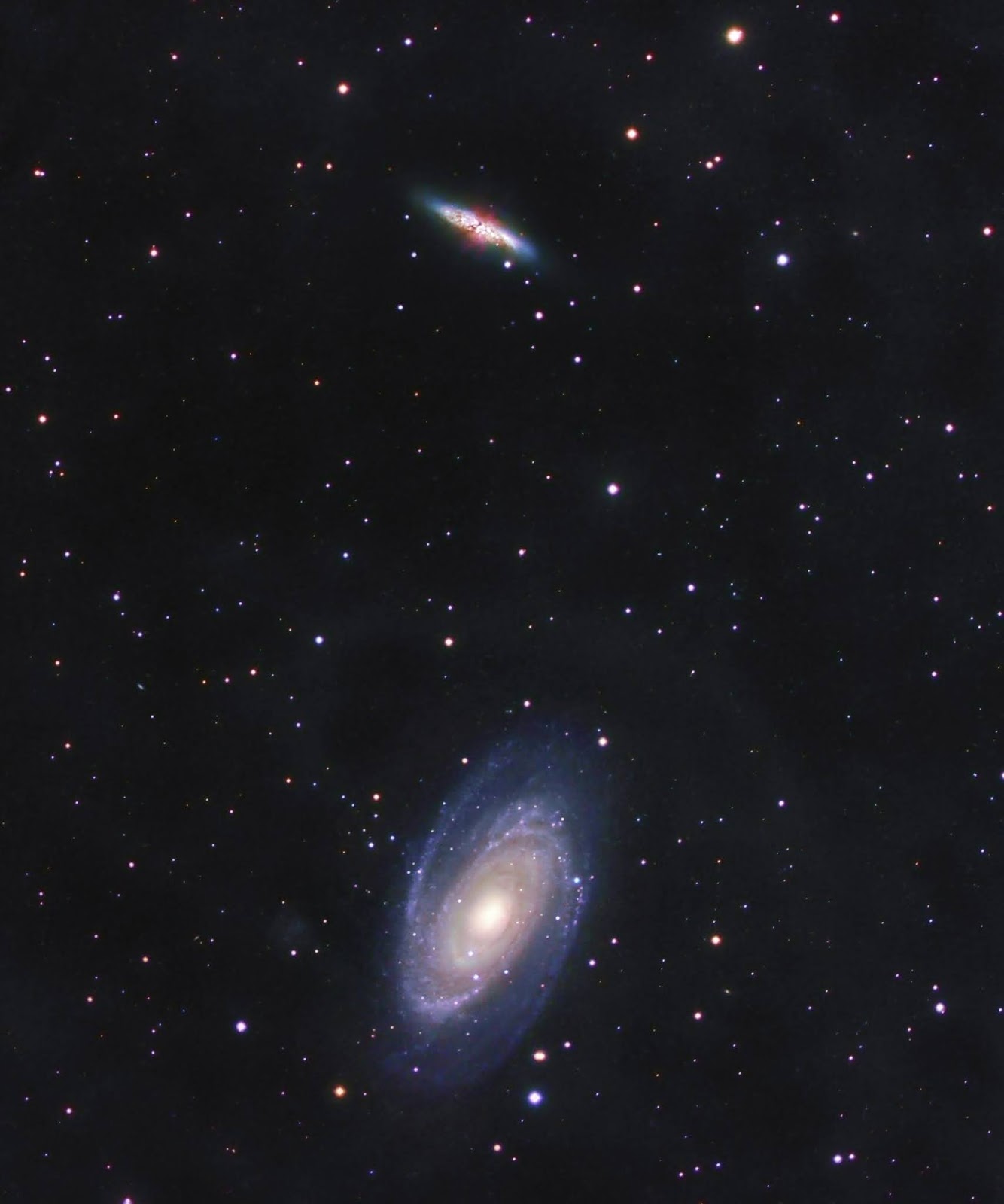 Halling Skies: The M81 and M82 galaxy system...