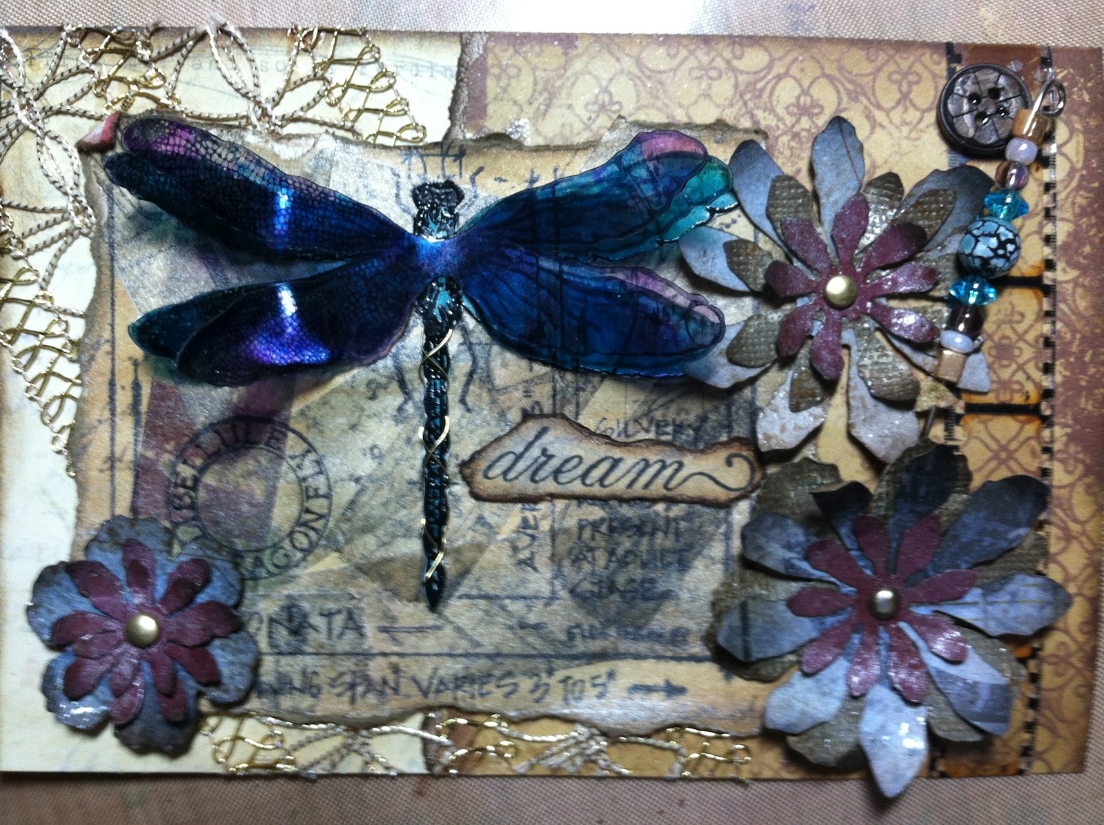 Claudine's Art Corner: The Dragonfly Project
