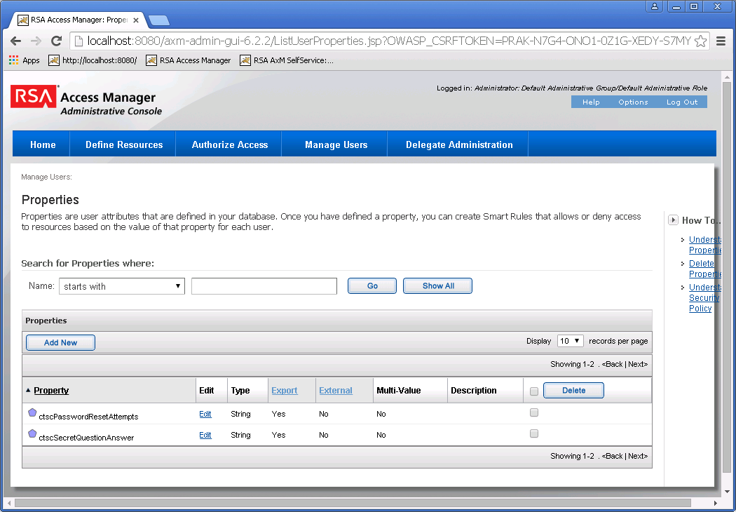 Information Systems Security Deploying Rsa Access Manager Self Service Console