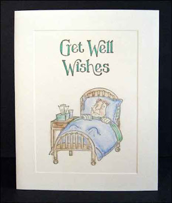 Altered Scrapbooking: Masculine Get Well Card