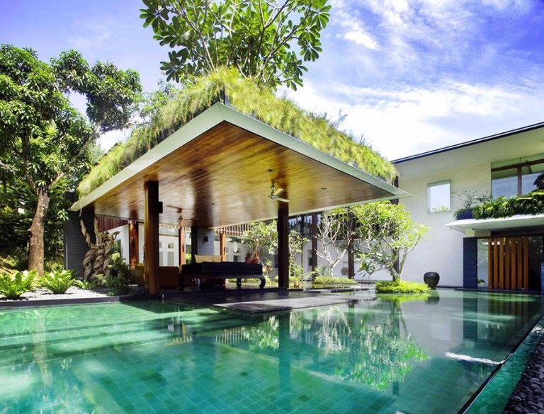 Rumah Tropis Modern, Elegan dan Nyaman Dihuni - sumatrazone