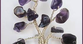 Wire Wrapped Gemstone Chip Tree Brooch Tutorial / The Beading Gem