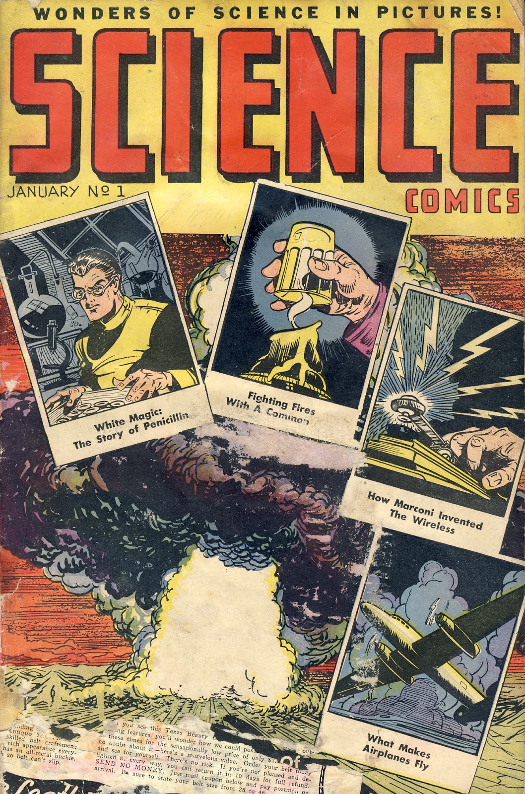 Old-fashioned Comics: Science Comics (#01 - #05) 1946 Ace Magazines ...