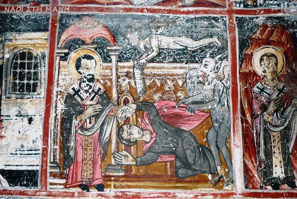 ΝΑΟΙ ΣΤΗ ΜΑΝΗ: ΦΑΡΑΓΓΙ ΒΥΡΟΥ, ΜΟΝΗ ΛΥΚΑΚΗ, ΕΥΑΓΓΕΛΙΣΤΡΙΑ