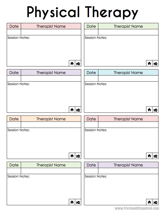 Fresh and Organized: Free Medical Printables!