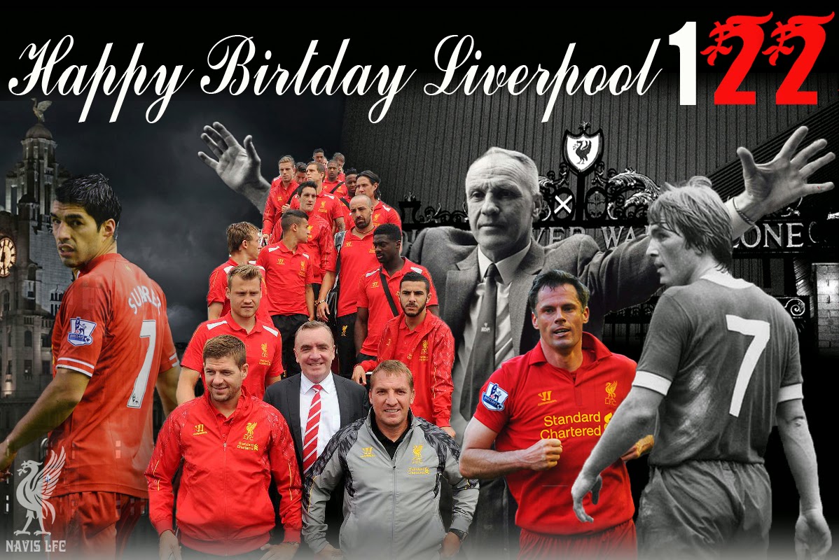 Navis Liverpool Design Graphic: Happy Birtday LIVERPOOL