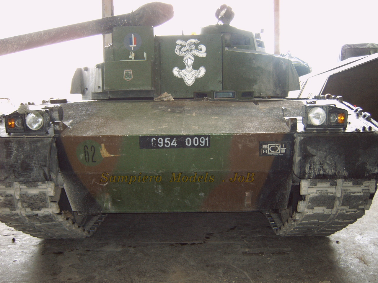 Maquettes Dioramas Sampiero Models: Leclerc MARS