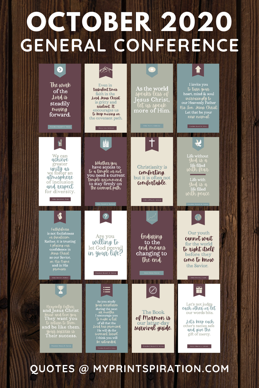 Printspiration: oct '20 general conference