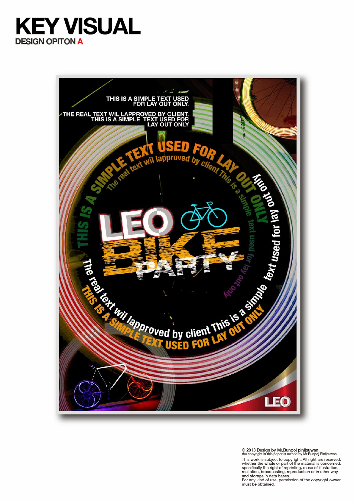 POJ_SHOWCASE DESIGN: Leo Bike Party