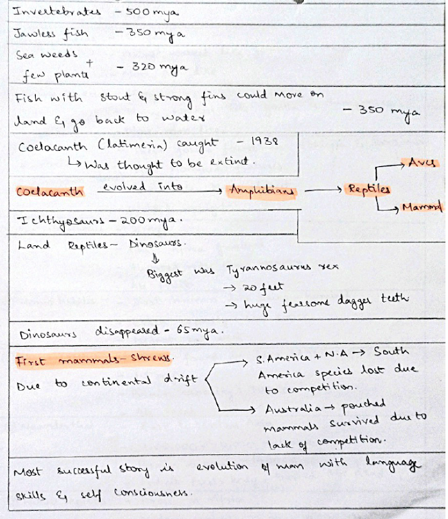 EVOLUTION -BIOLOGY CLASS 12