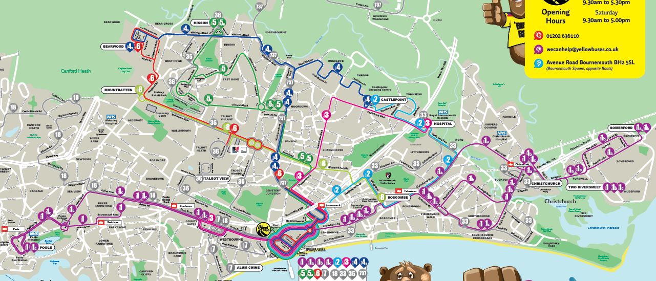 Southampton Bus Update: Bournemouth changes this Sunday / First ...