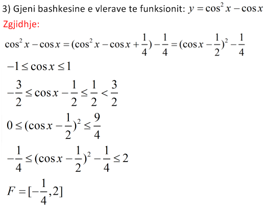 Funksioni dhe grafiku i tij (Ushtrime te zgjidhura) ~ Meso Matematike
