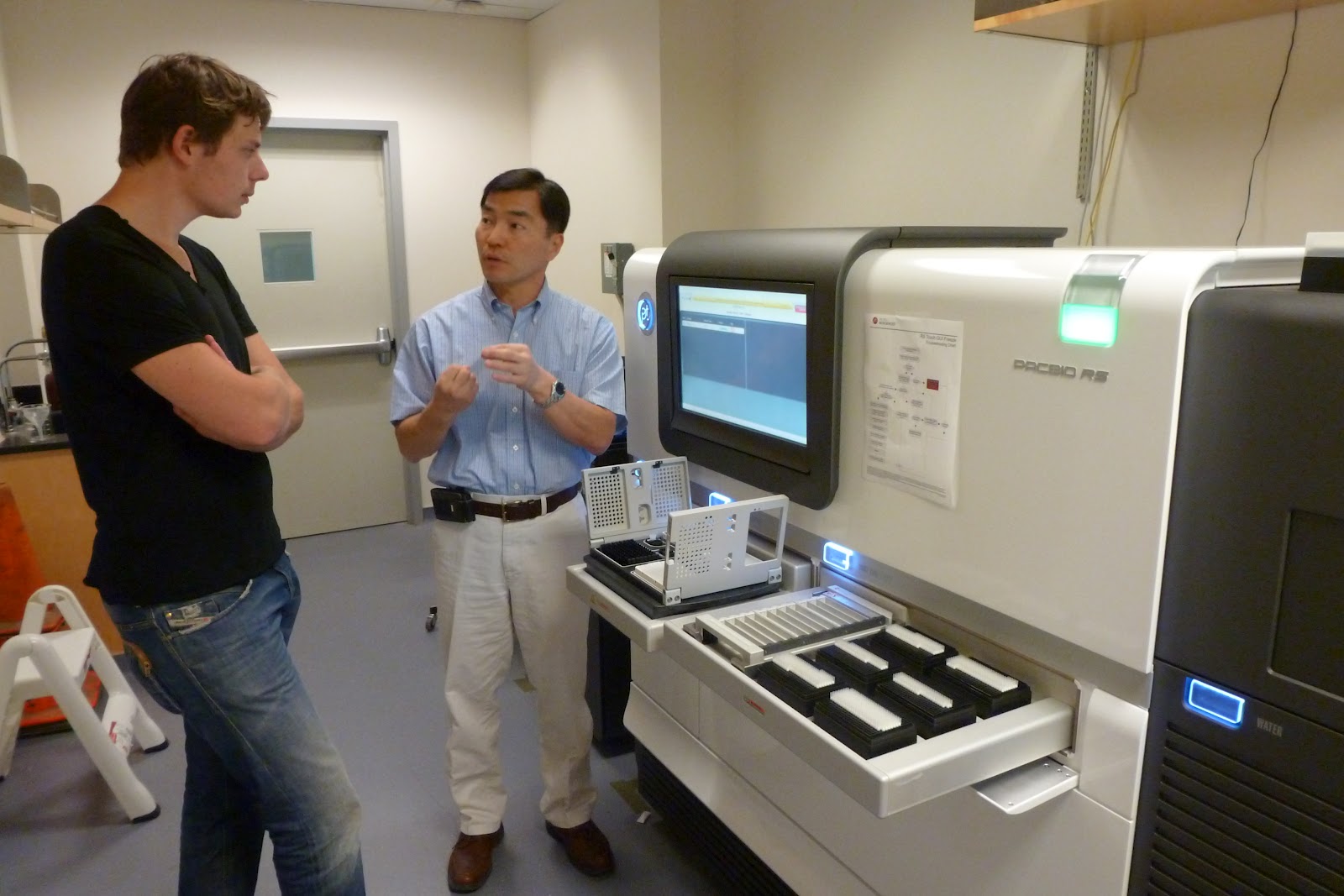 NBIC scientists visiting UC Davis: UC Davis Genome Center