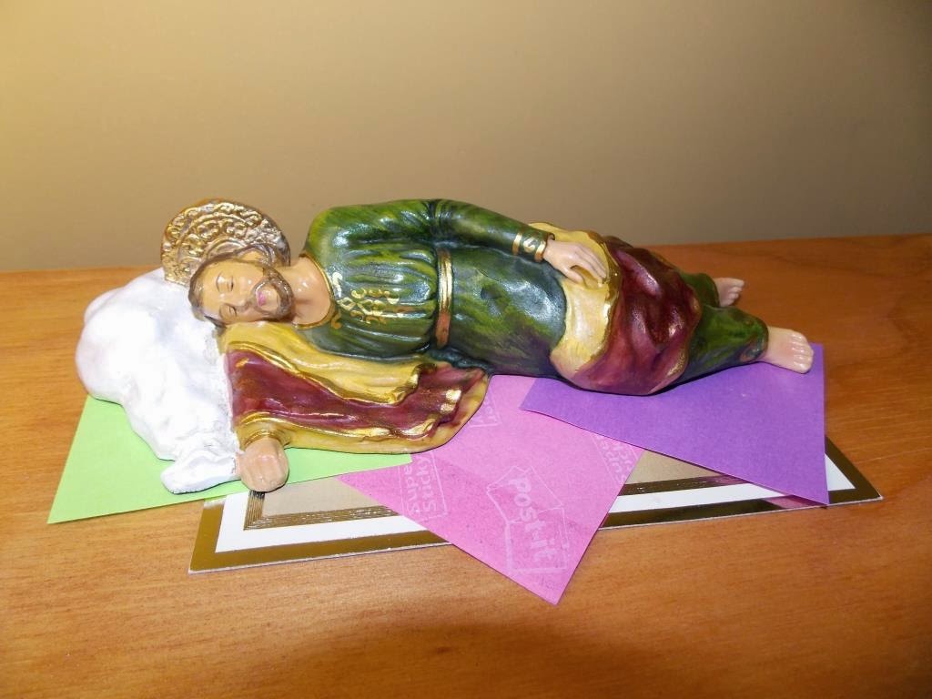 Journeying: Sleeping Saint Joseph - March 19