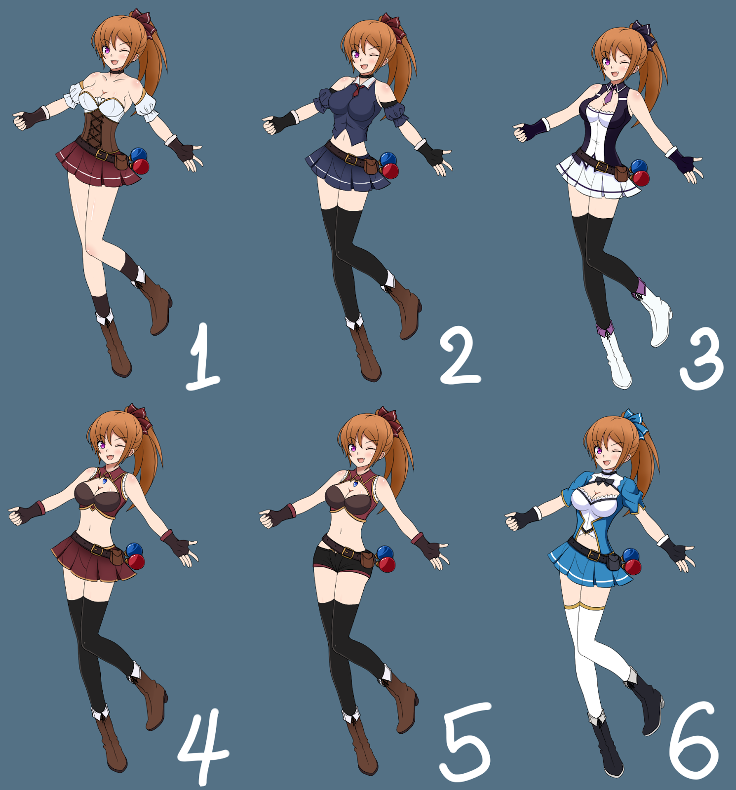 MenZ Studio: Vote Result & 2nd Game Concept & Main Character Design