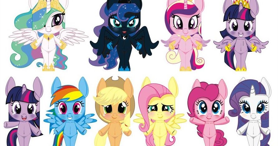 Equestria Daily - MLP Stuff!: Tons of Printable Papercraft Ponies From ...