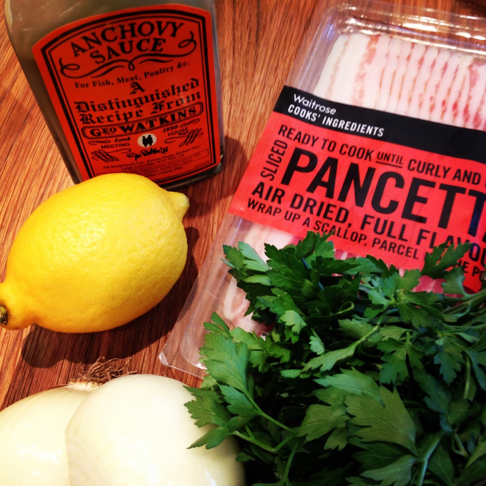 Jane And Judy In The Kitchen: Lemon Sole with Pancetta Pockets