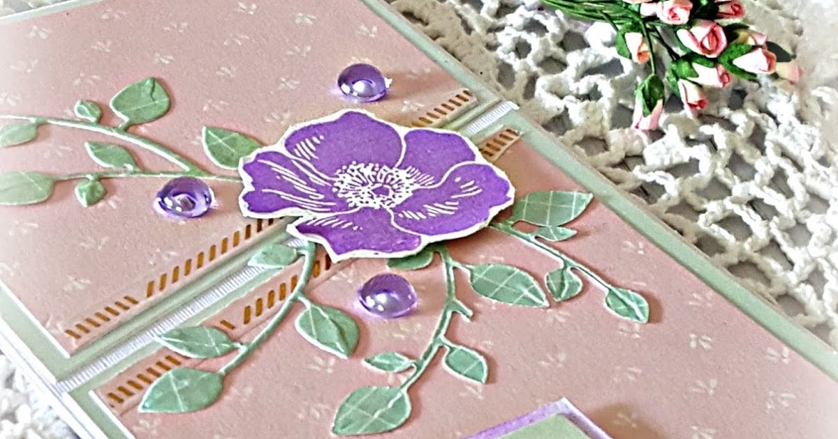 Creation with love: A splitted card - just for you and 3 challenges