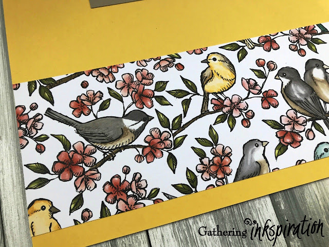 Gathering Inkspiration: Bird Ballad Scrapbook Pages