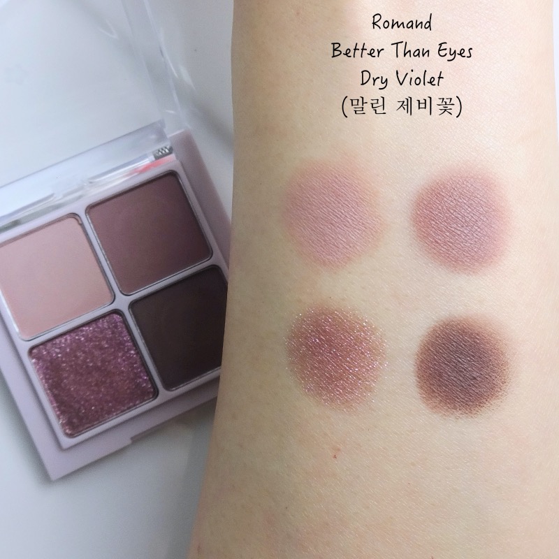 Romand Better Than Eyes "Hanbok Project" Dry Violet | Lenallure