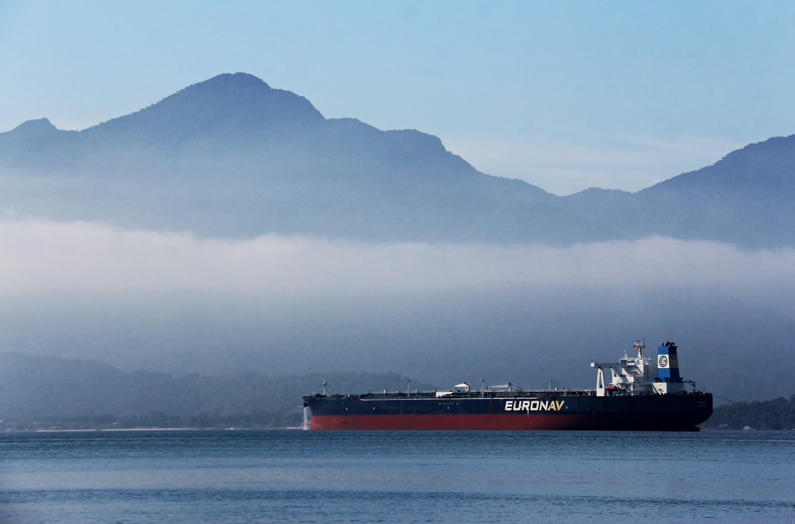 Santos Shiplovers: M/T Flandre / FNJU - VLCC em transferência STS ...