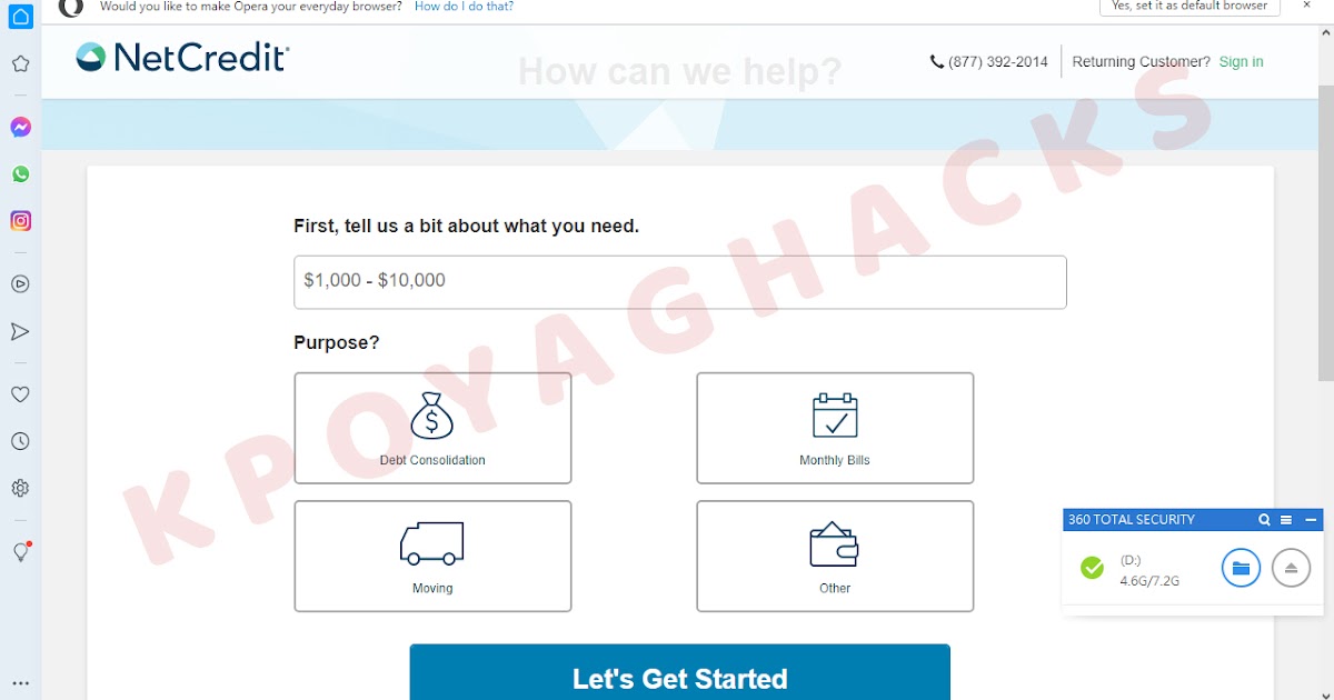 Netcredit Loan Method Tutorial - July 2021