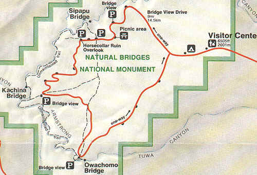 Running From Moose: Natural Bridges National Monument: A River Runs ...