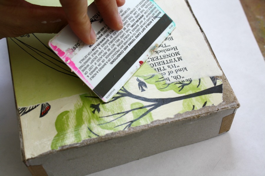 Sadie Inspired: An Up-cycled Puzzle Box Art Canvas
