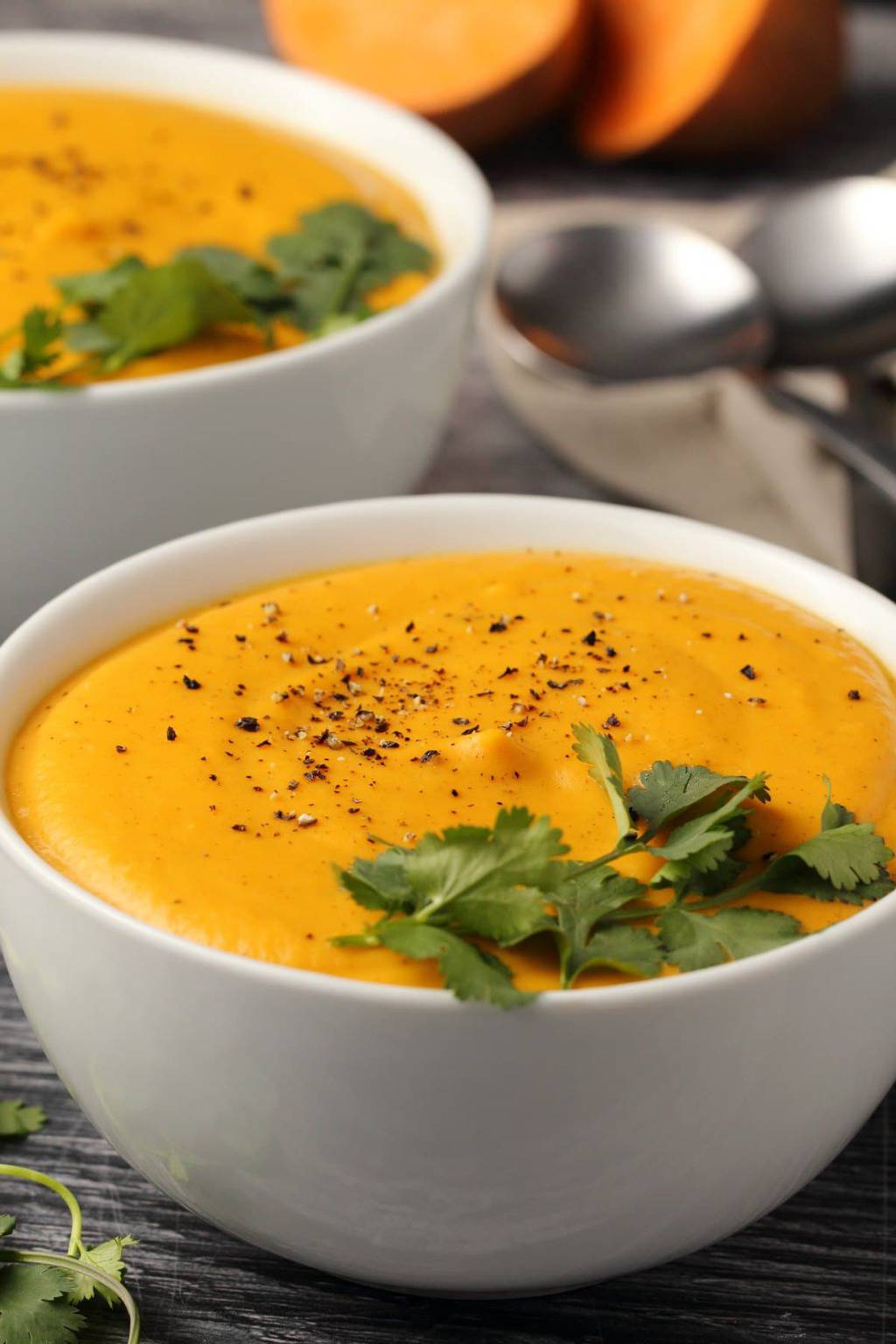 Vegan Sweet Potato Soup - Simple Recipes